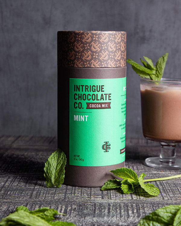 Mint Hot Cocoa Mix - Intrigue Chocolate Co.