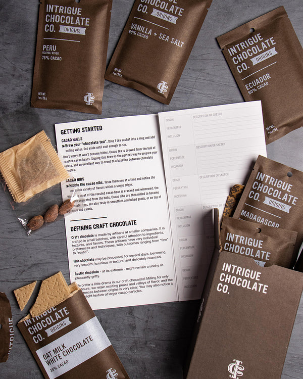 Chocolate Tasting Kits & Classes - Intrigue Chocolate Co.
